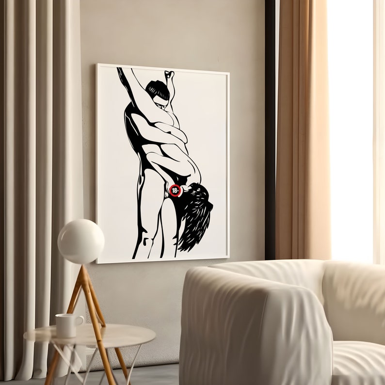 Seductive Artwork Sexual Art Erotic Art Erotic Sex Art Erotic Sketch Licking Sex Standing