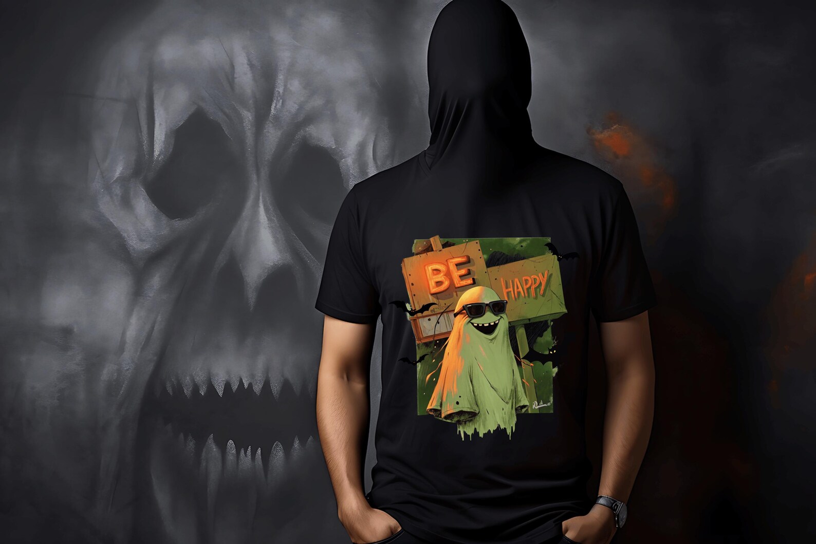 Cute Ghost Png, Halloween Png, Coffee Png, Boogie Png, Boogie Ghost ...
