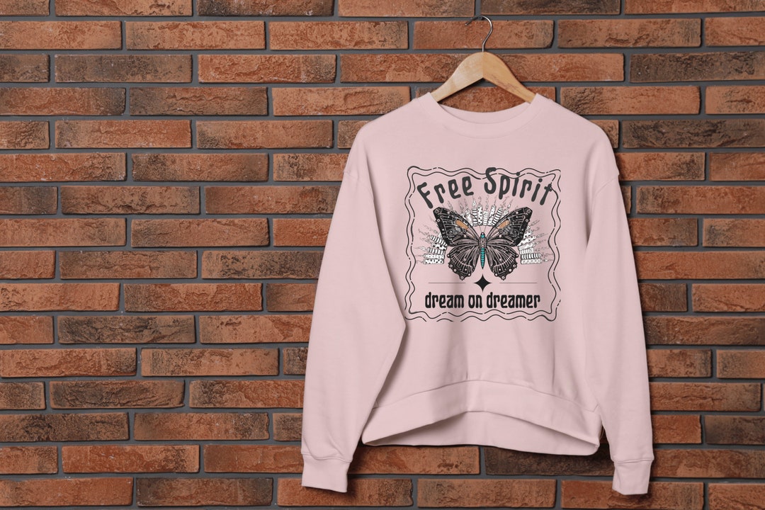 Free Spirit PNG | Dreaming on Dreamers Png. | Butterfly PNG | Boho Png ...