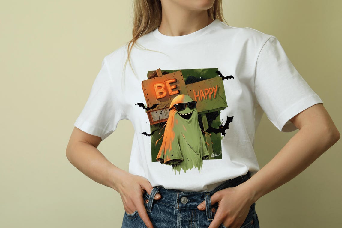 Cute Ghost Png, Halloween Png, Coffee Png, Boogie Png, Boogie Ghost ...