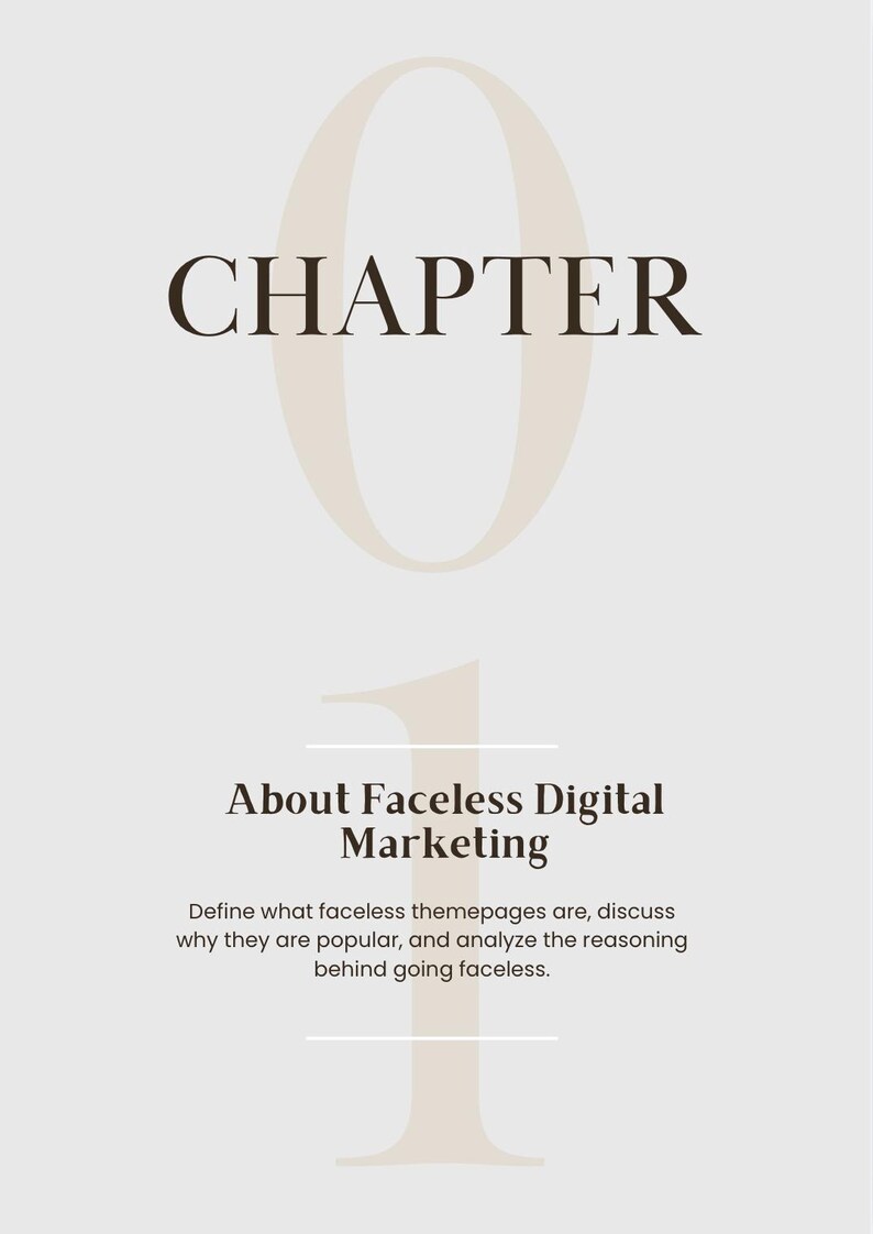 Faceless Digital Marketing Guide | MMR | Income | Master Resell Rights ...