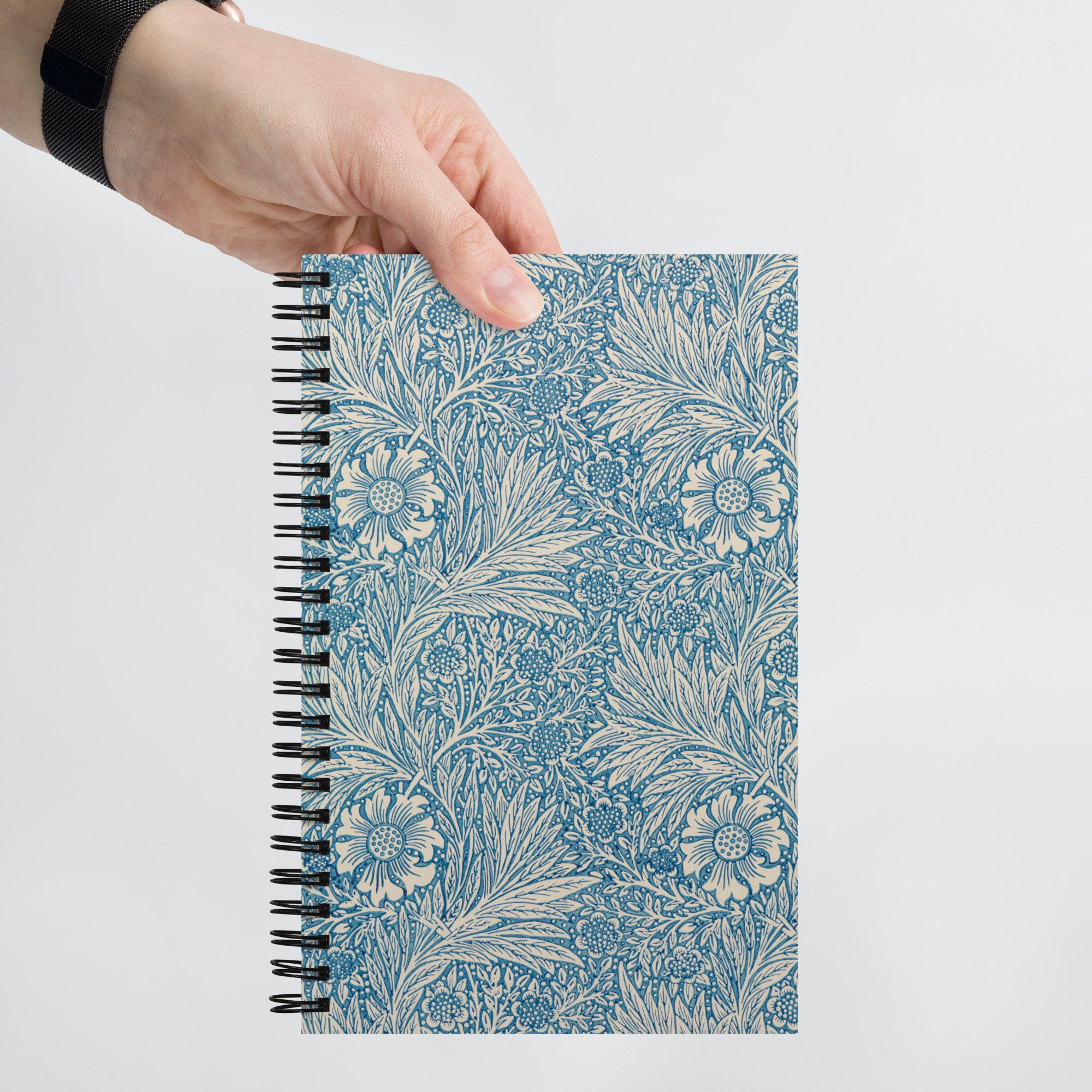 Marigold Design by William Morris Spiral Notebook - Etsy
