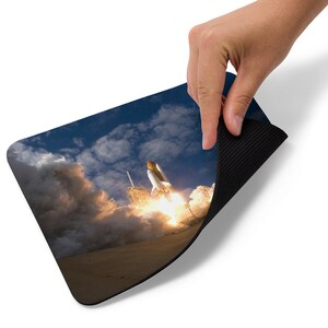 Launch of Space Shuttle Atlantis STS-129 Mission Mouse Pad - Etsy