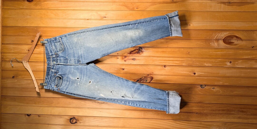 Size 26/27 Vintage 80's Levi's 501 Jeans/ Beautiful Fade & Killer ...
