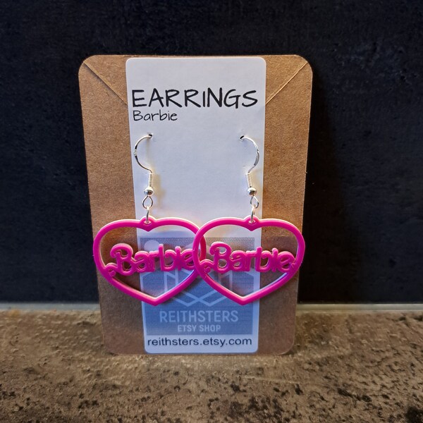 Barbie Earrings - Etsy