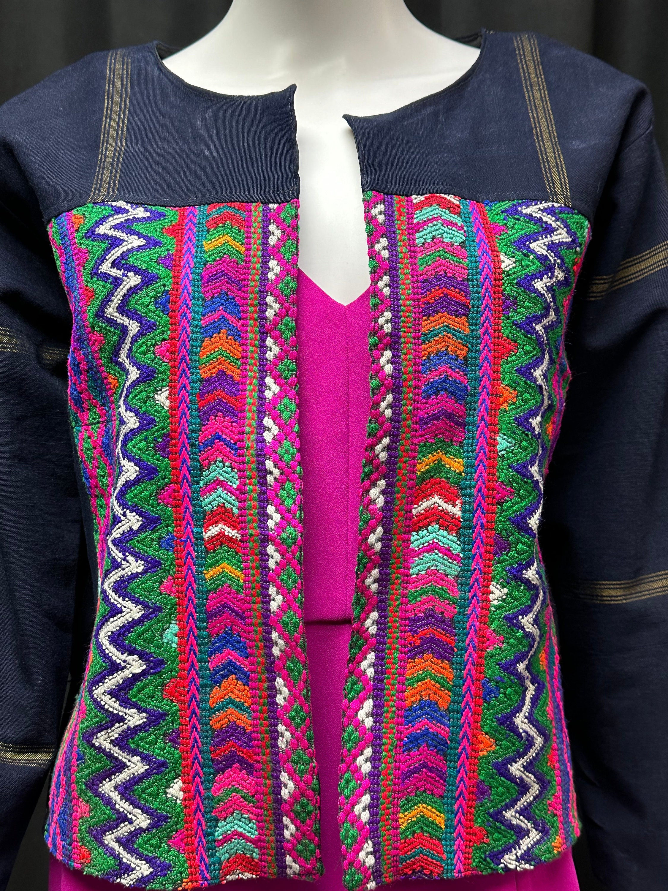 Women's Guatemalan Embroidered Jacket - Etsy