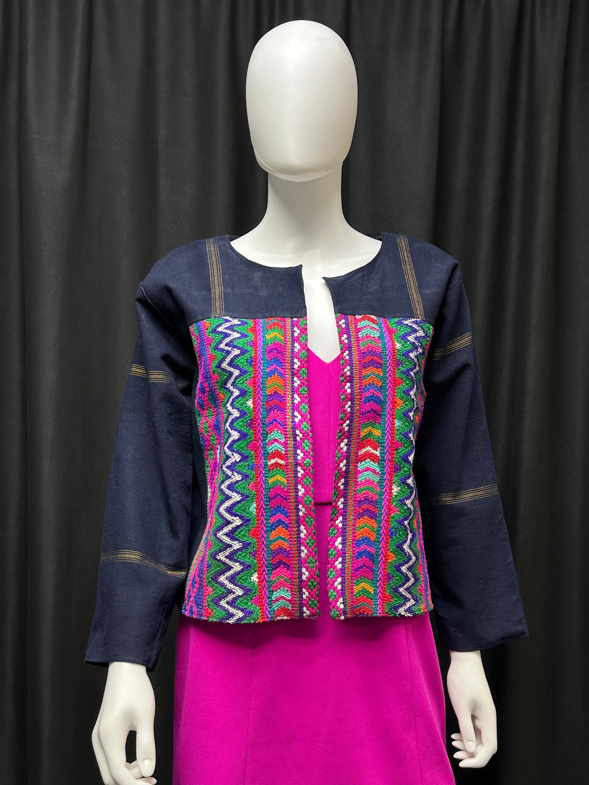 Women's Guatemalan Embroidered Jacket - Etsy