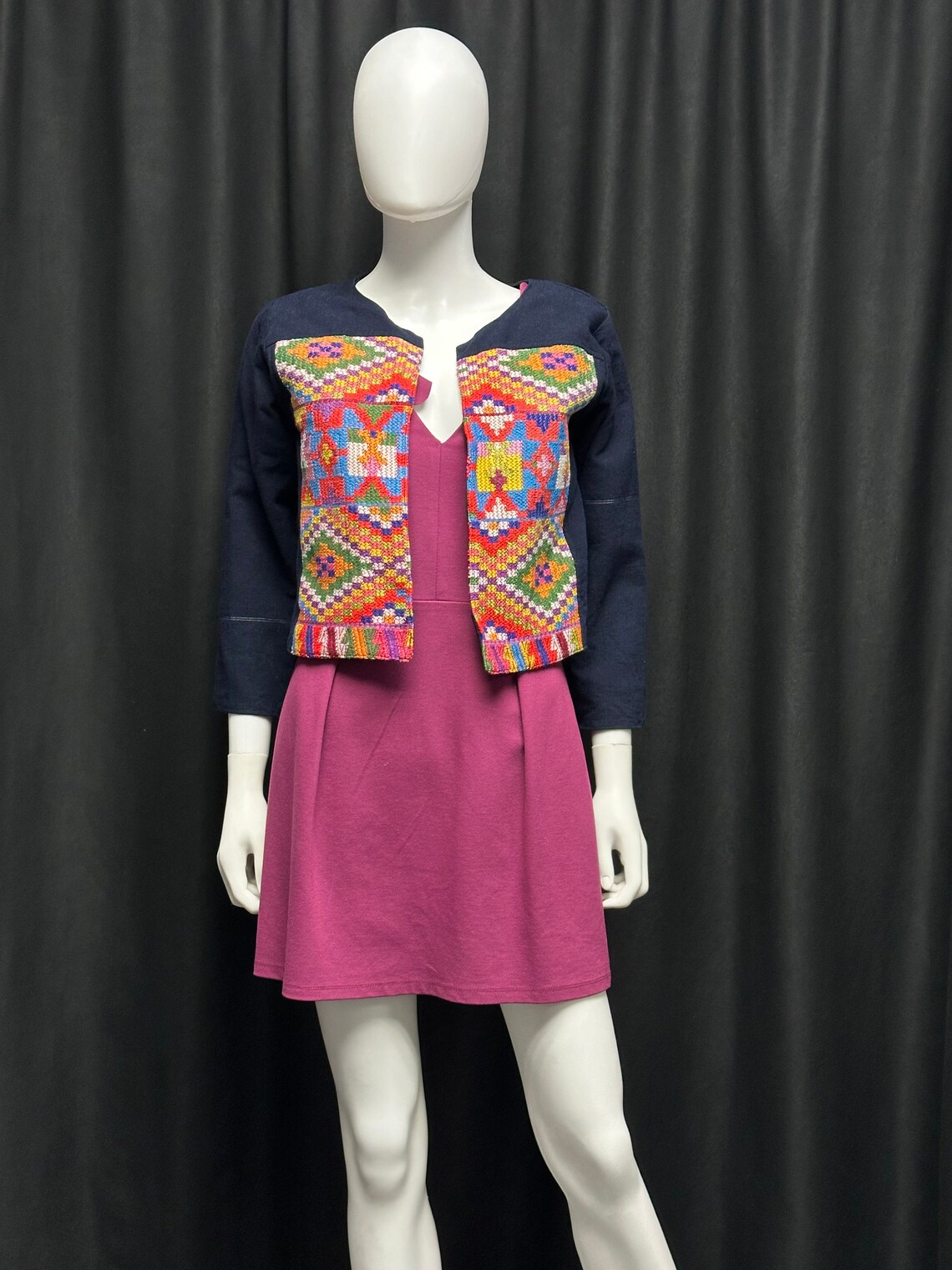 Women's Guatemalan Embroidered Jacket - Etsy