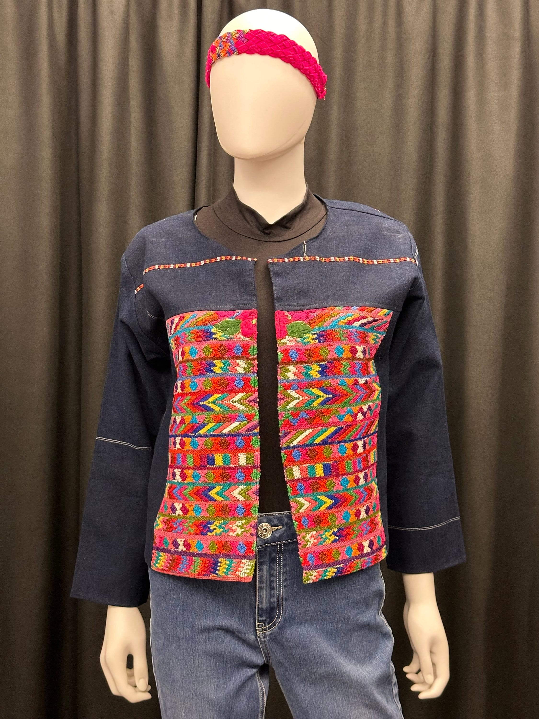 Women's Guatemalan Embroidered Jacket - Etsy