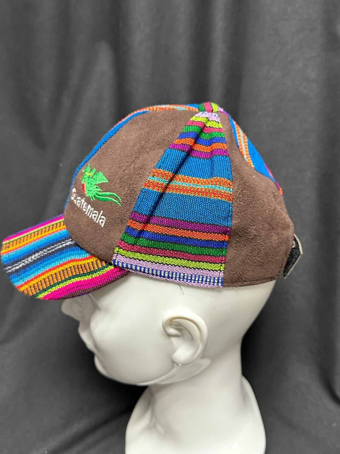 Guatemalan Embroidered El Quetzal Adjustable Hat - Etsy