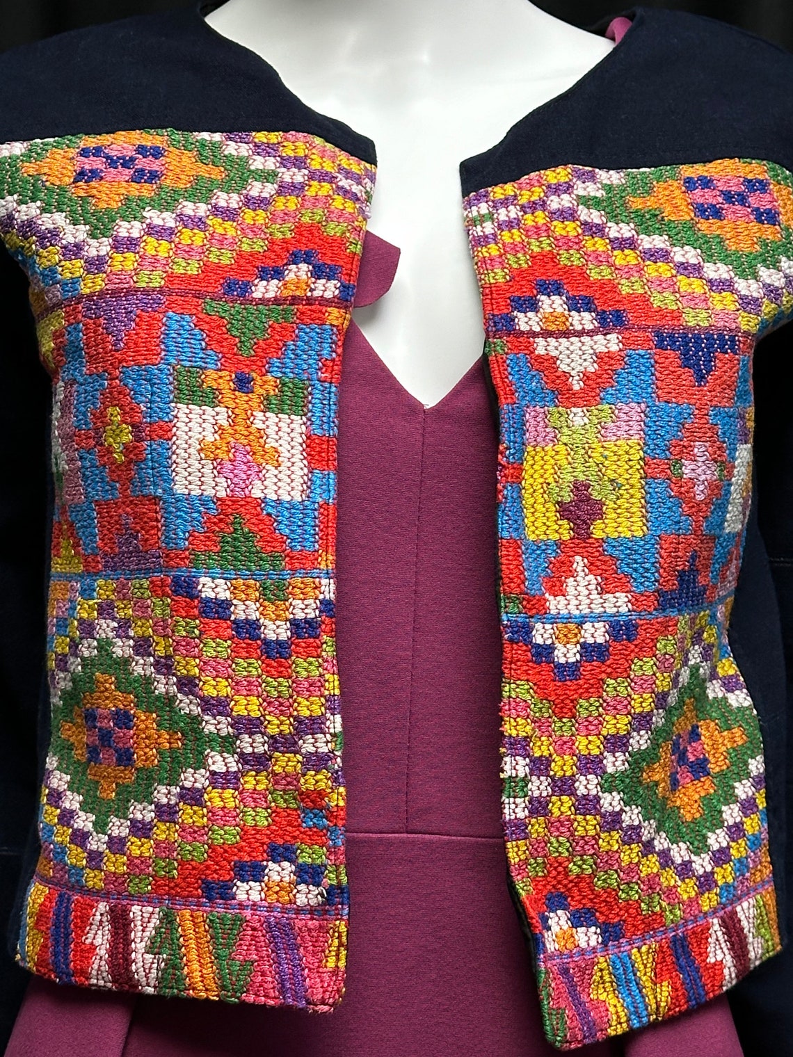 Women's Guatemalan Embroidered Jacket - Etsy