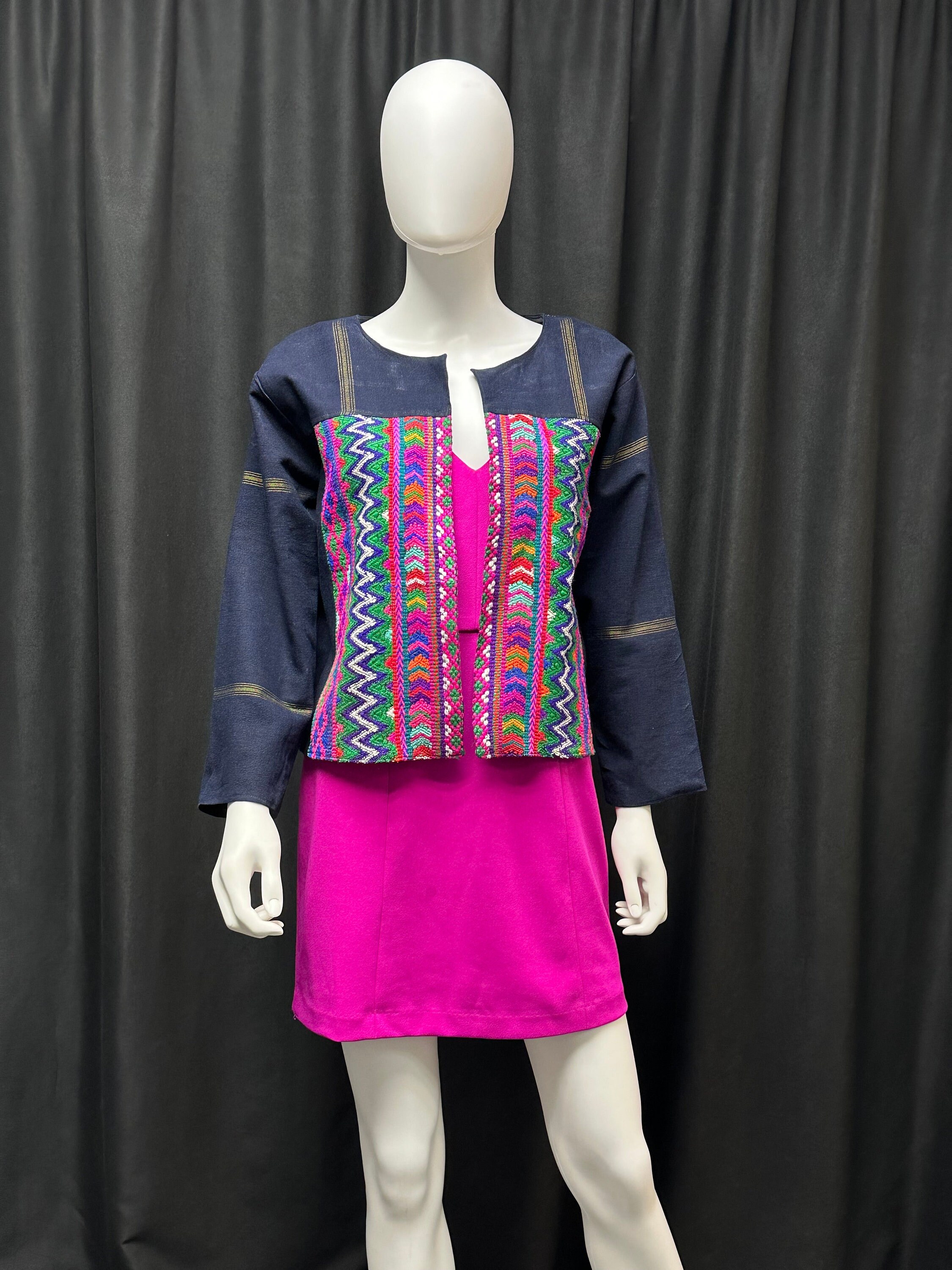 Women's Guatemalan Embroidered Jacket - Etsy