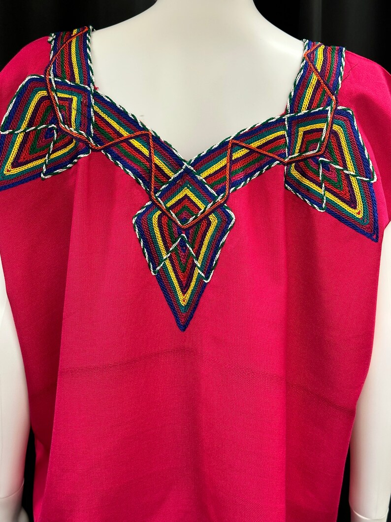 Women's Guatemalan Embroidered Huipil Blouse - Etsy
