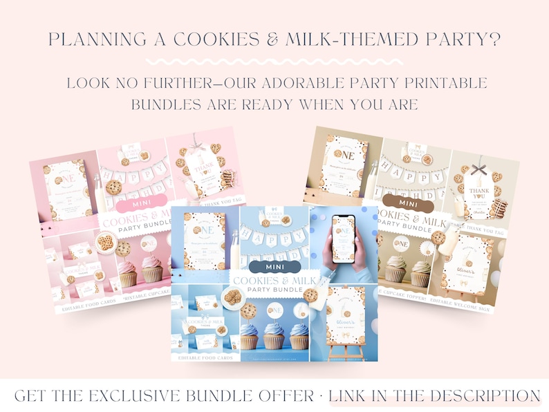 Milk and Cookies Birthday Coloring Sheet, EDITABLE Placemat Printable ...