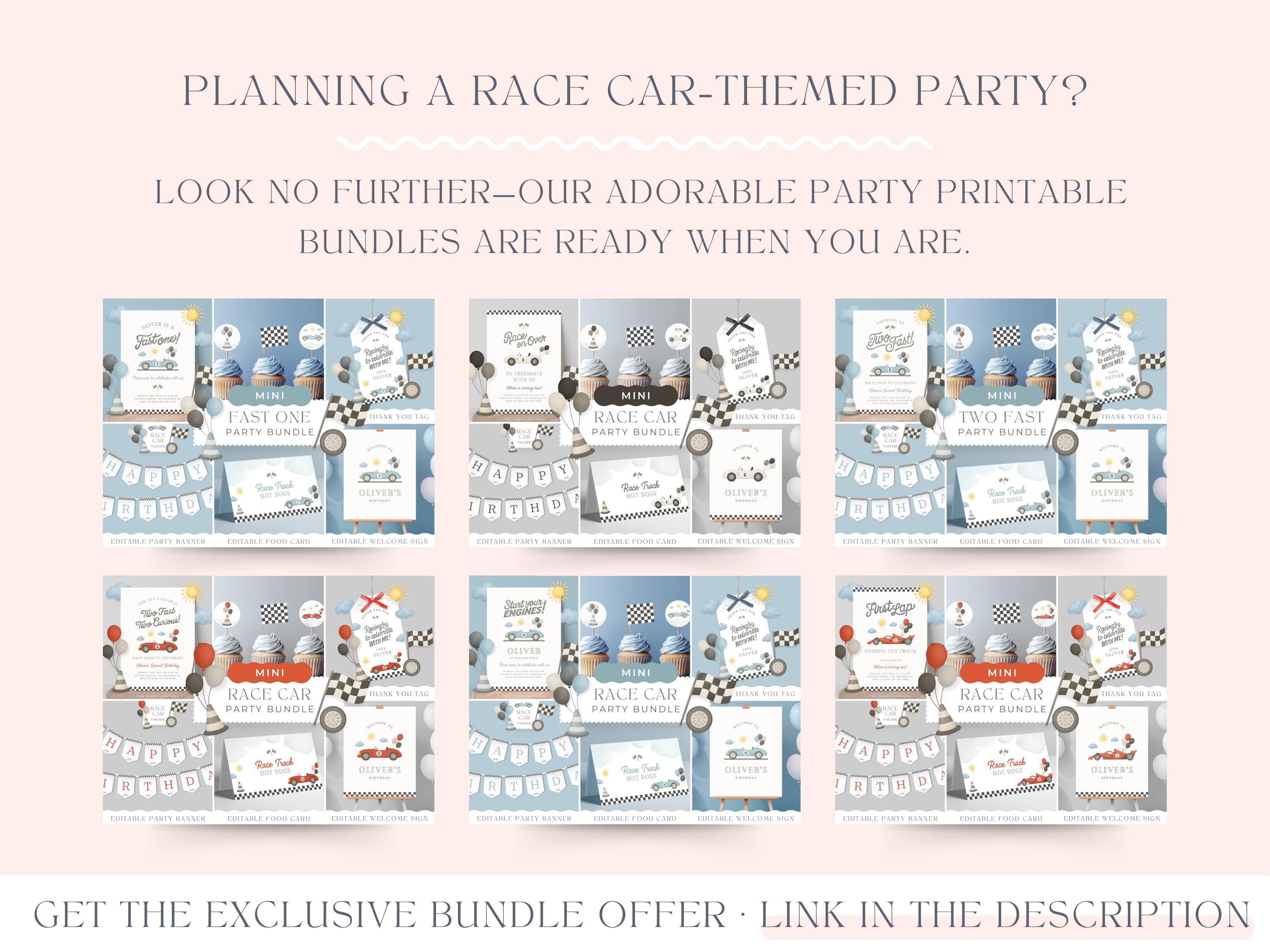 Speed Limit 1 Sign, Fast One Race Car Birthday Party Theme, First Lap ...