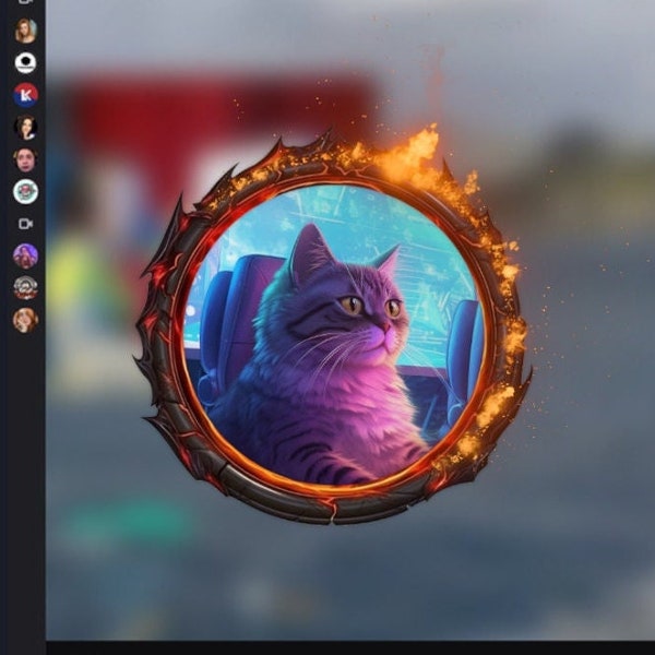 Round Twitch Overlay - Etsy