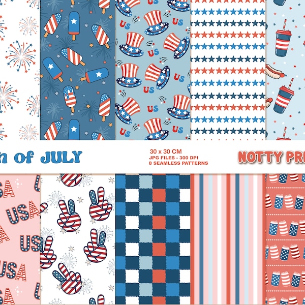 4th of July Patterns - Etsy