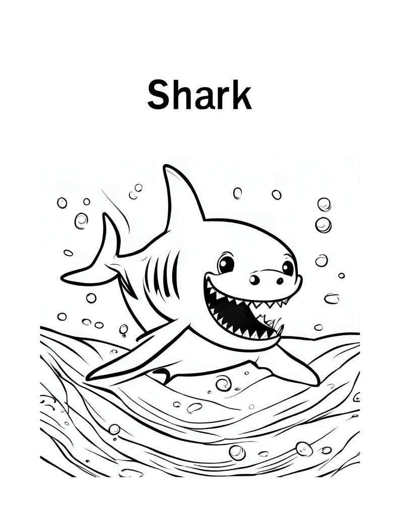 Animal Coloring Page /name of Various Animals,printable Preschool ...