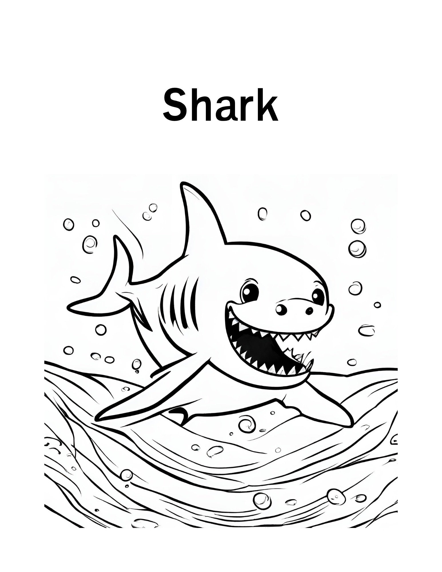 Animal Coloring Page /name of Various Animals,printable Preschool ...