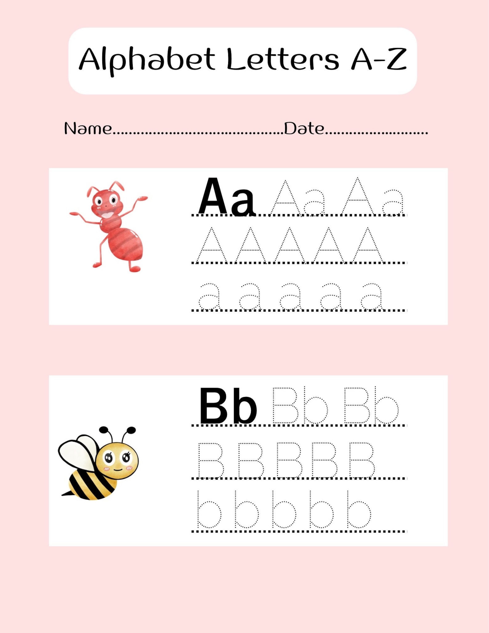 Alphabet Letters A-z,alphabet Coloring Pages, Preschool Coloring Pages ...