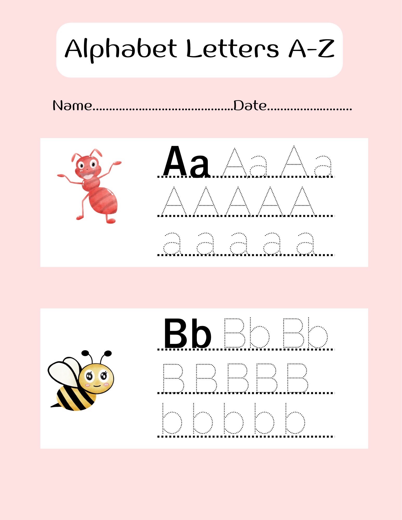 Alphabet Letters A-z,alphabet Coloring Pages, Preschool Coloring Pages ...
