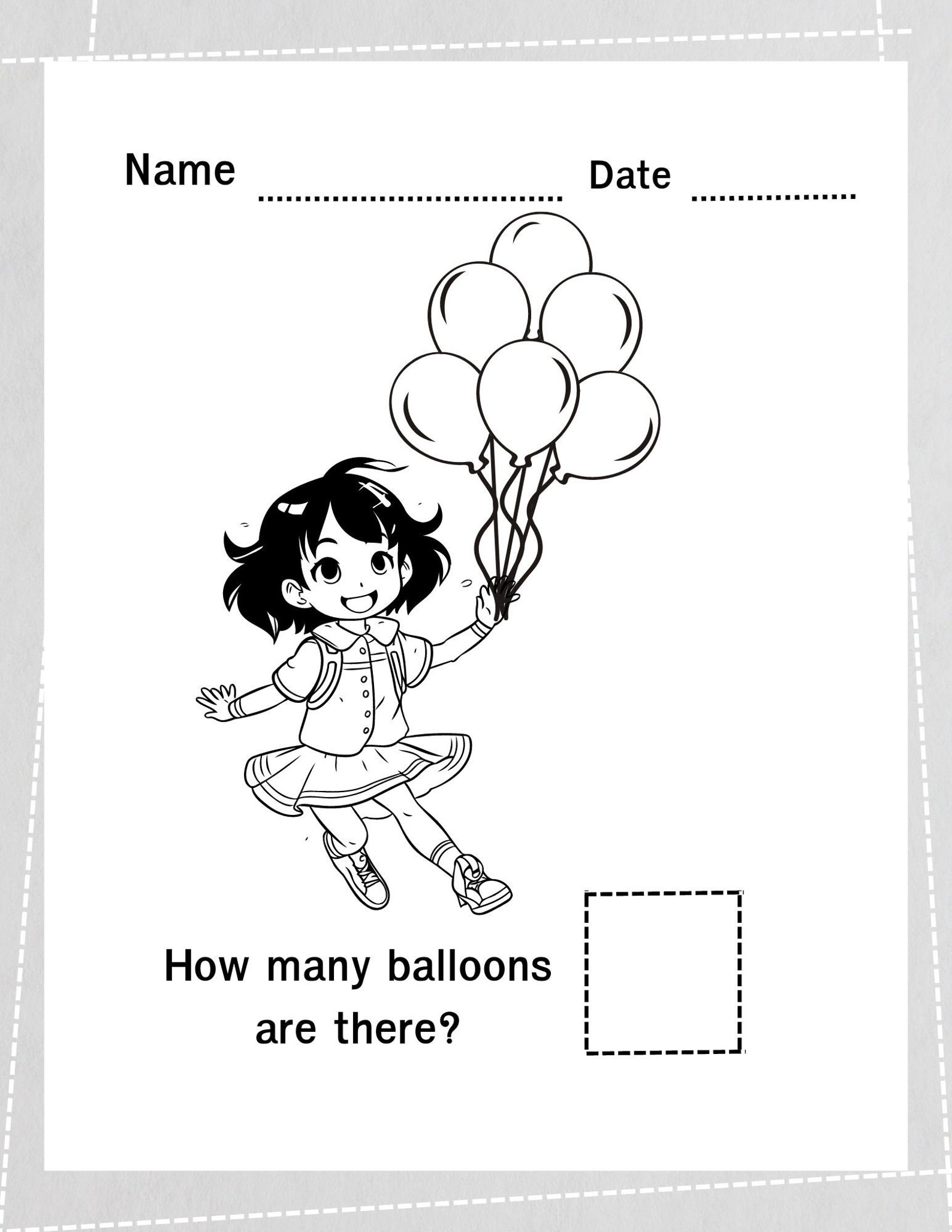 How Many Are There,worksheet, Kindergarten,attivity, Math Worksheets ...