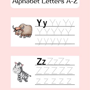 Alphabet Letters A-z,alphabet Coloring Pages, Preschool Coloring Pages ...