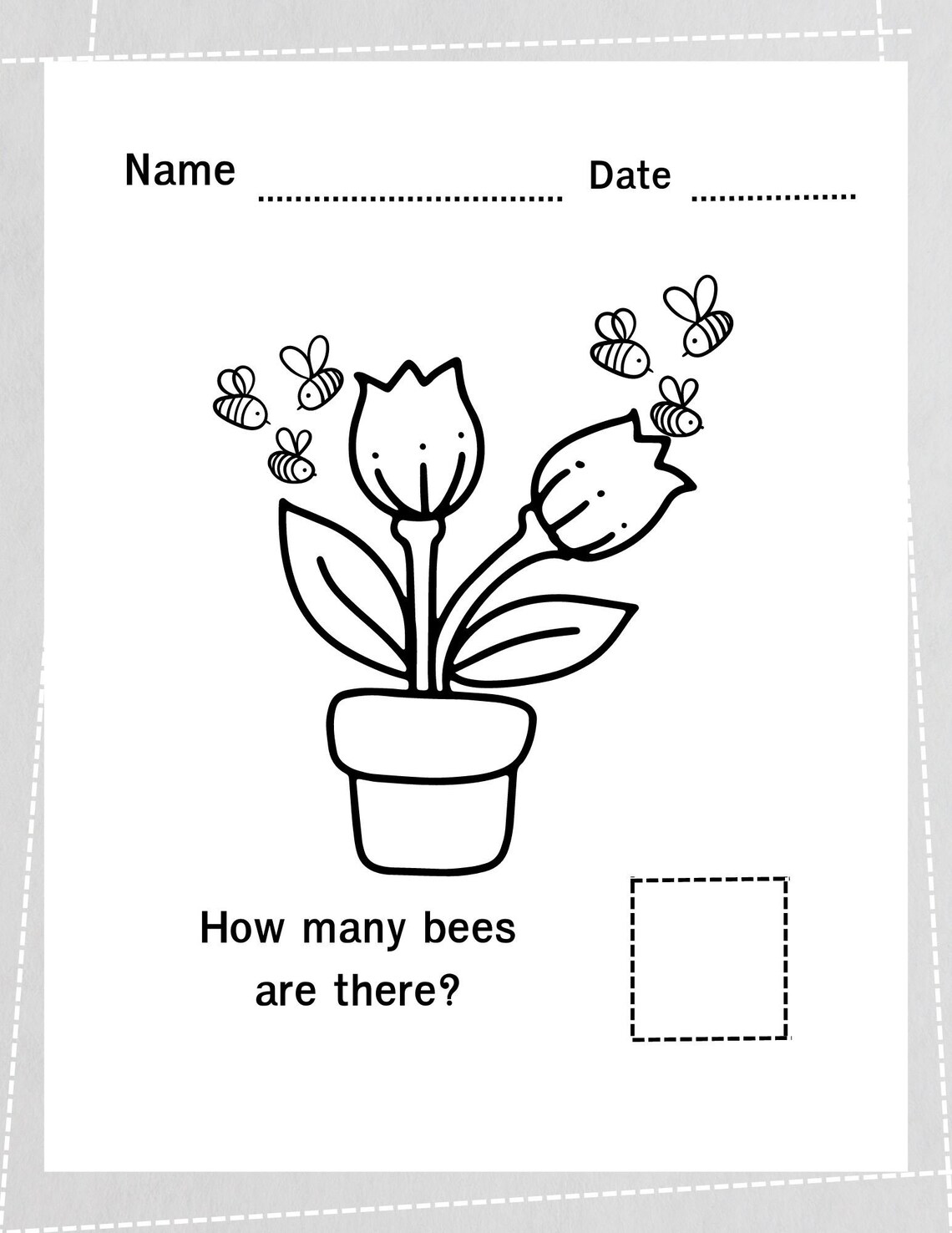 How Many Are There,worksheet, Kindergarten,attivity, Math Worksheets ...