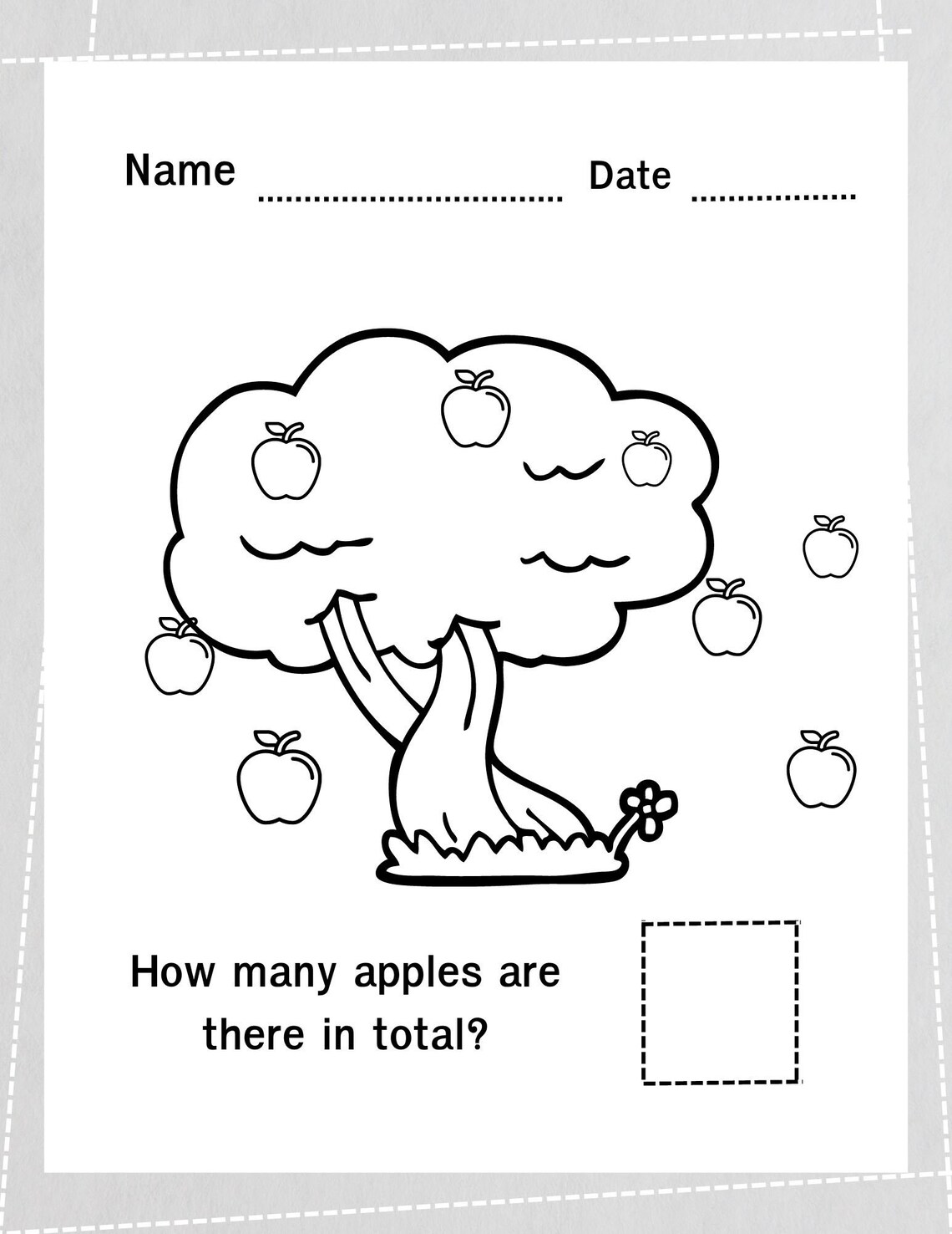 How Many Are There,worksheet, Kindergarten,attivity, Math Worksheets ...