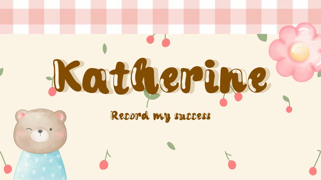Katherine Font,handwritten Font, Cute Font, Cricut Font,fun Font,fonts ...