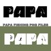 Papa PNG, Papa Fishing Png, Fishing Png Design, Instant Download, Papa ...