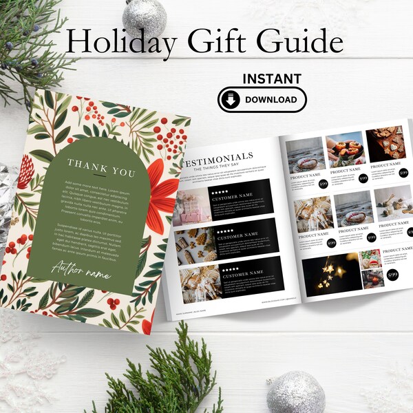 Gift Guide Template - 60+ Gift Ideas for 2024