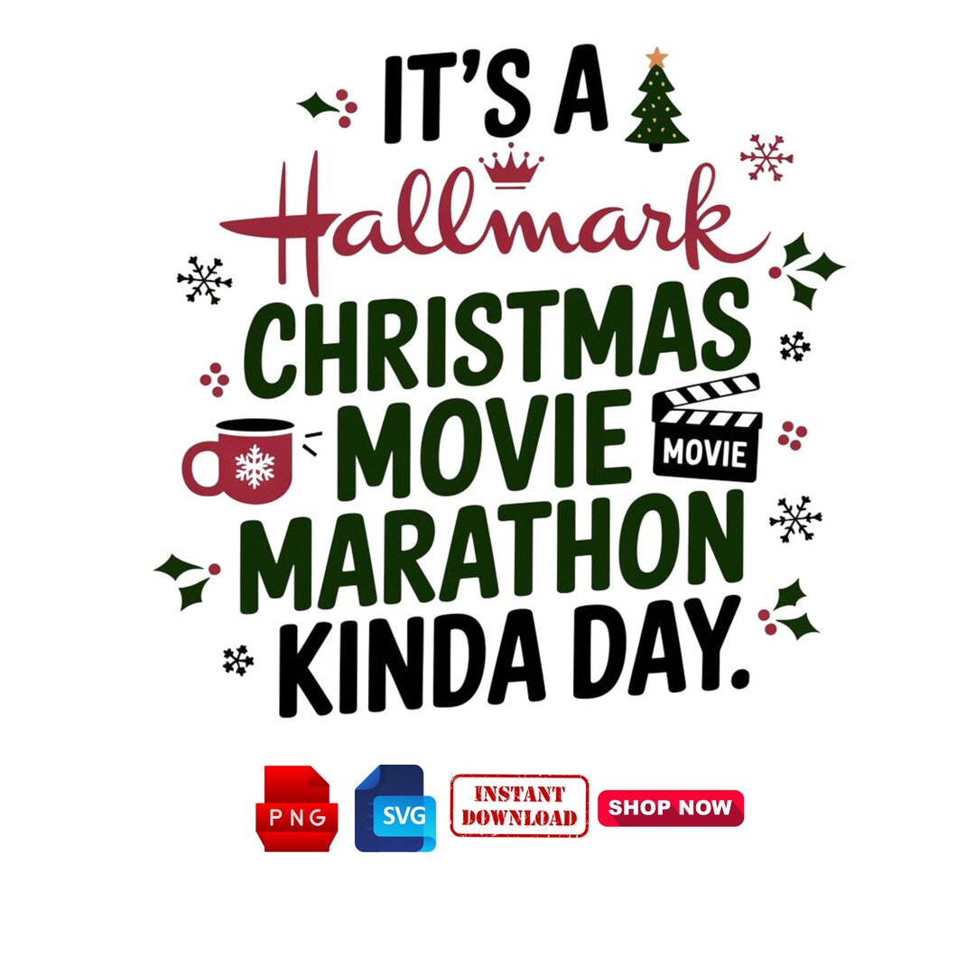 It's a Hallmark Christmas Movie Marathon Kinda Day, Christmas Movie ...