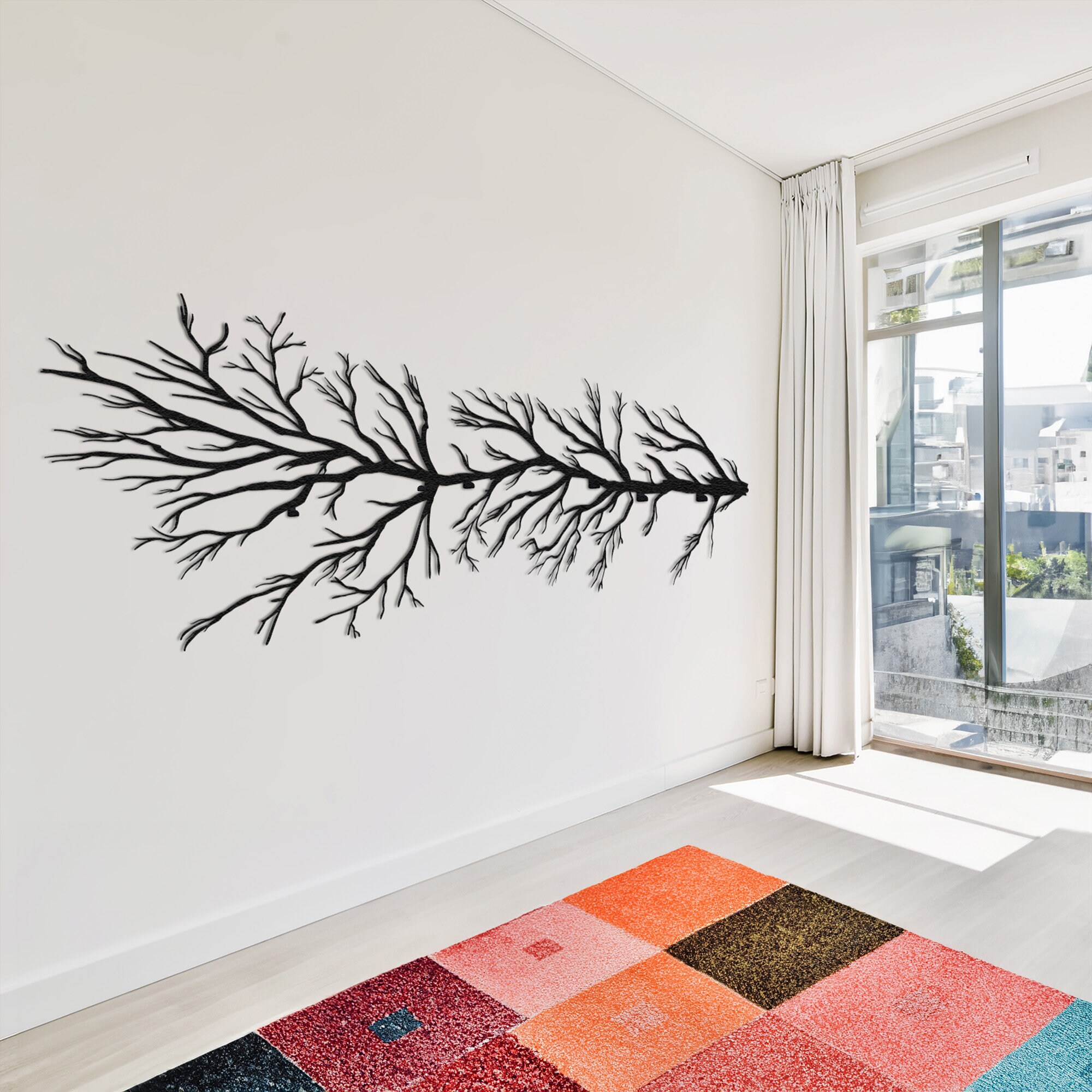 106 Extra Large Tree Branch Coat Rack Wall Mounted - Etsy