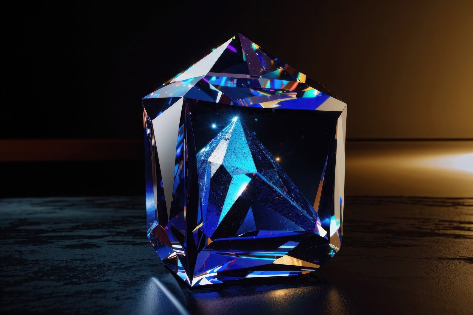 Crystal Dark AI Art AI Generated Art Digital Art Digital Art Download ...