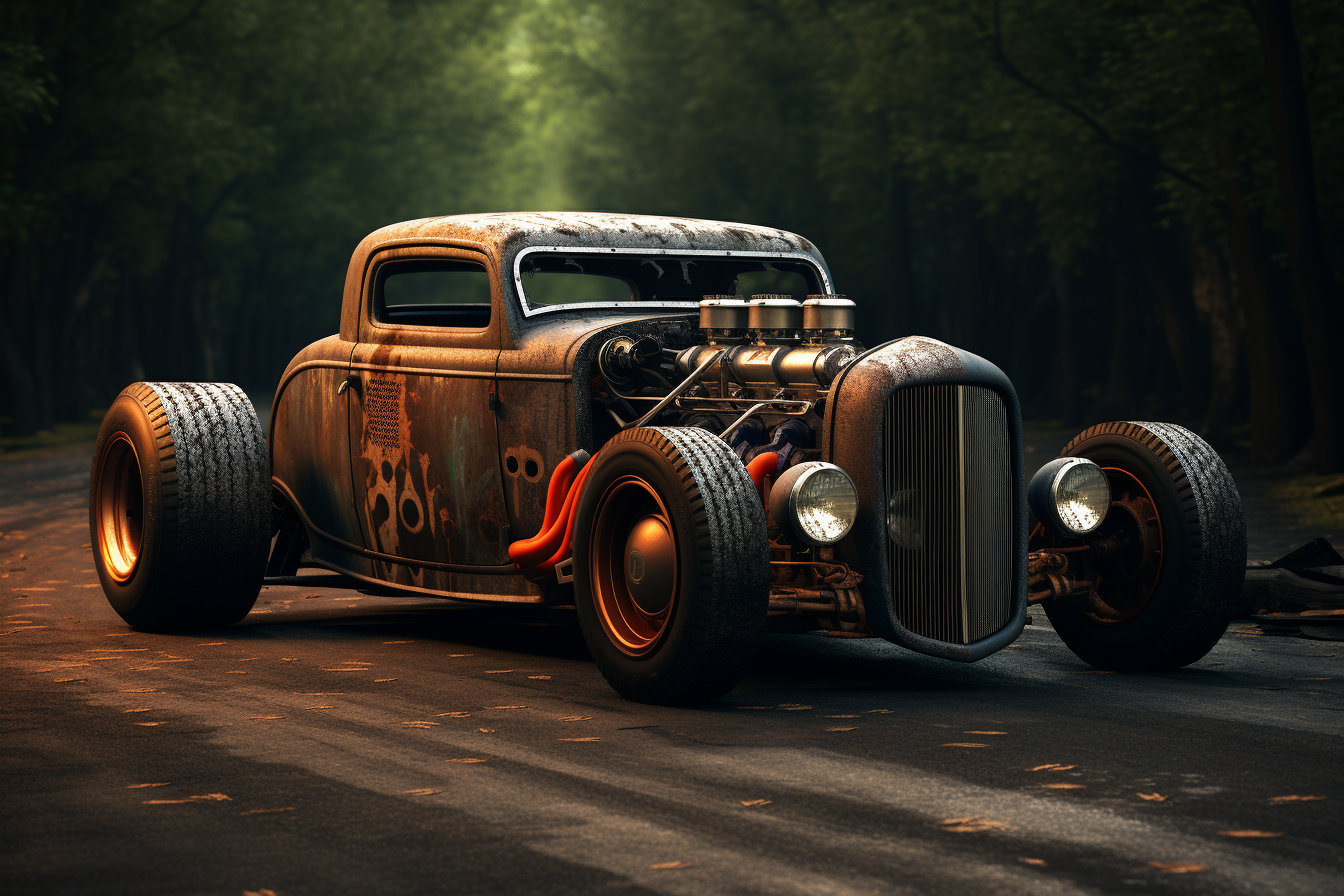 Rat Rod , AI Art, AI Generated Art, Digital Art, Digital Art Download ...