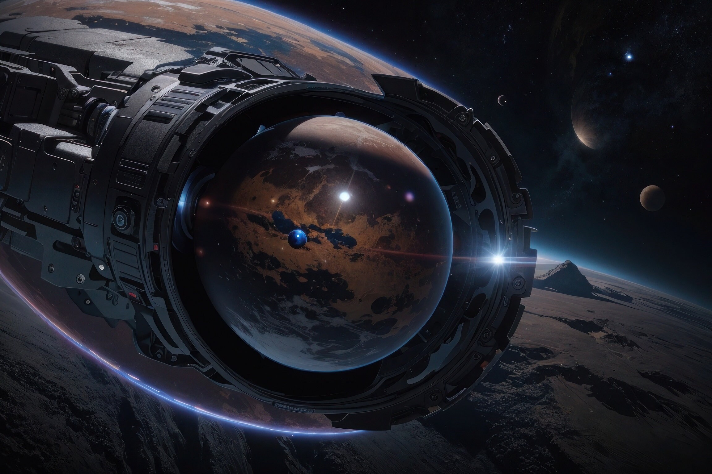 Planet Destroyer AI Art AI Generated Art Digital Art - Etsy