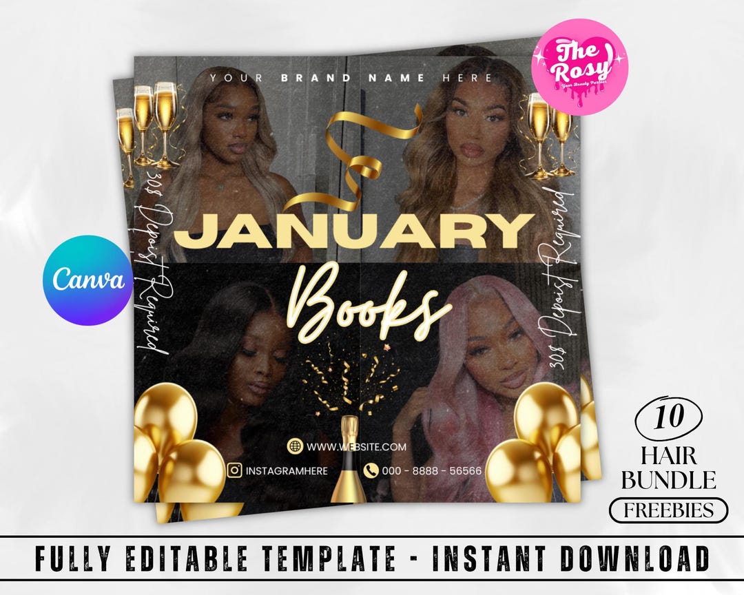 January Booking Flyer, January Booking Flyer, January Books Open ...