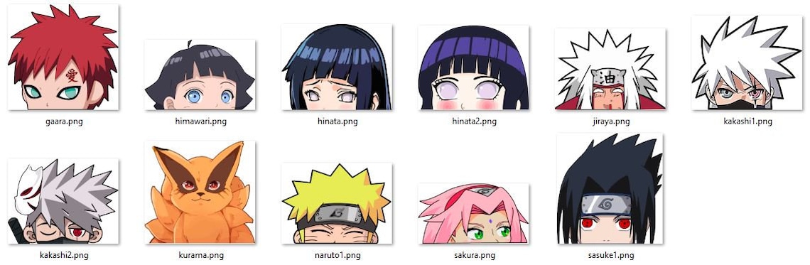 100+ Anime Peeker for Sticker, Decals Car, Window, Laptops, Phone Cases ...