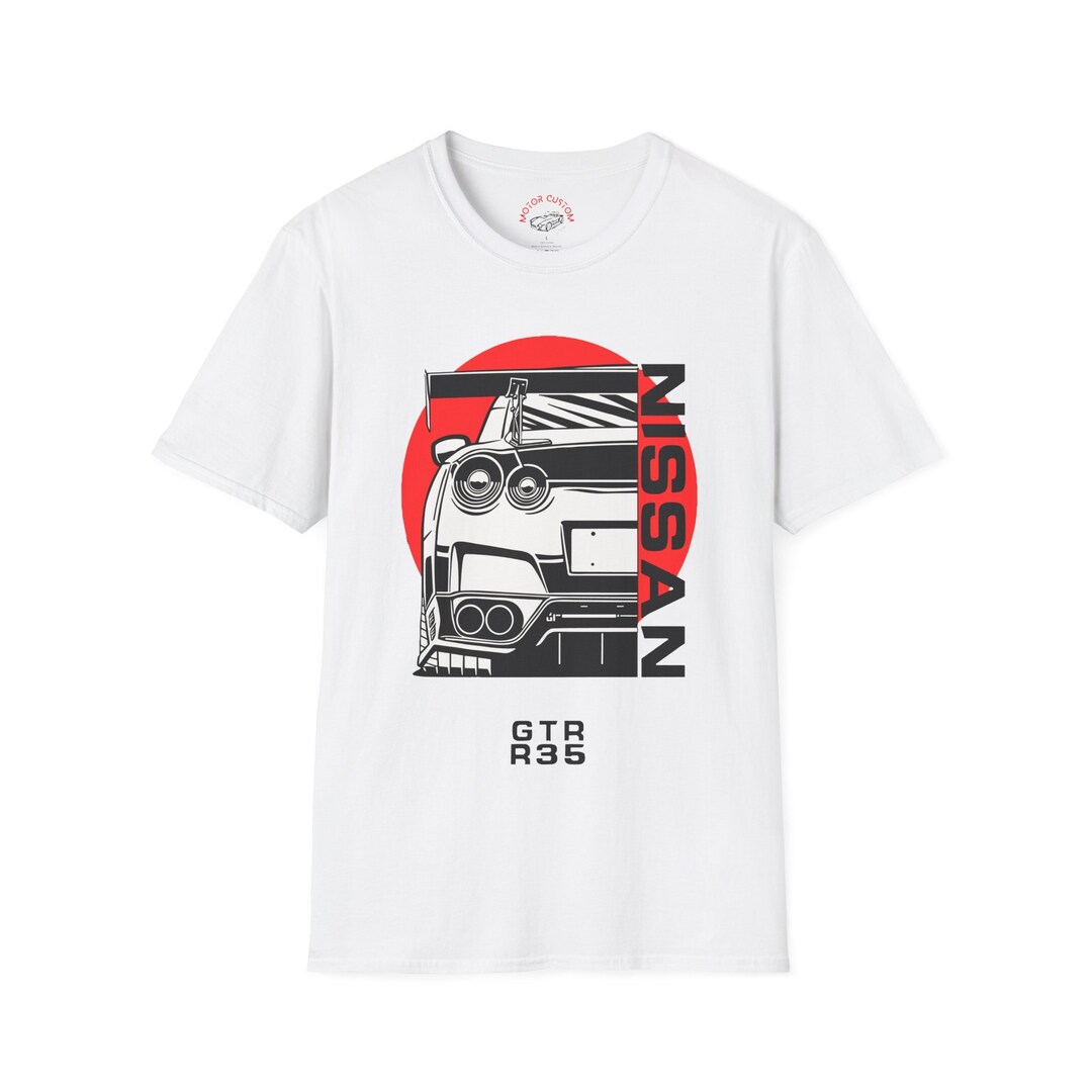 Nissan GTR R35 T-shirt GTR R34 R33 S2000 RX7 Vintage Auto Club Car Art ...