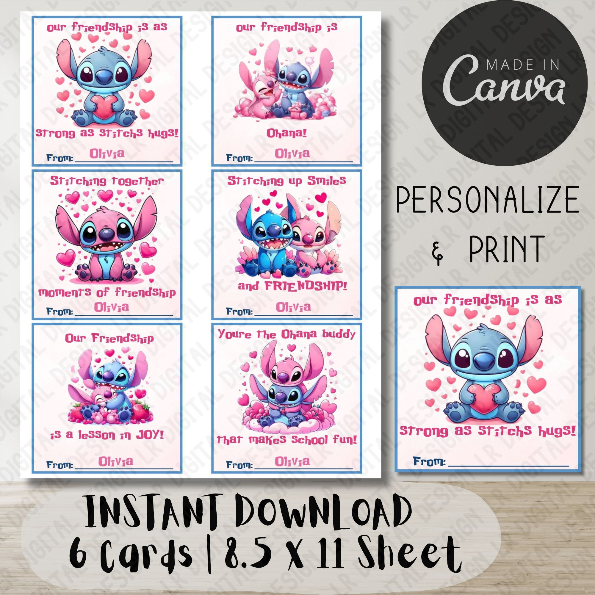 Adorable Alien Valentine Cards - Set of 6 | Extraterrestrial Class ...