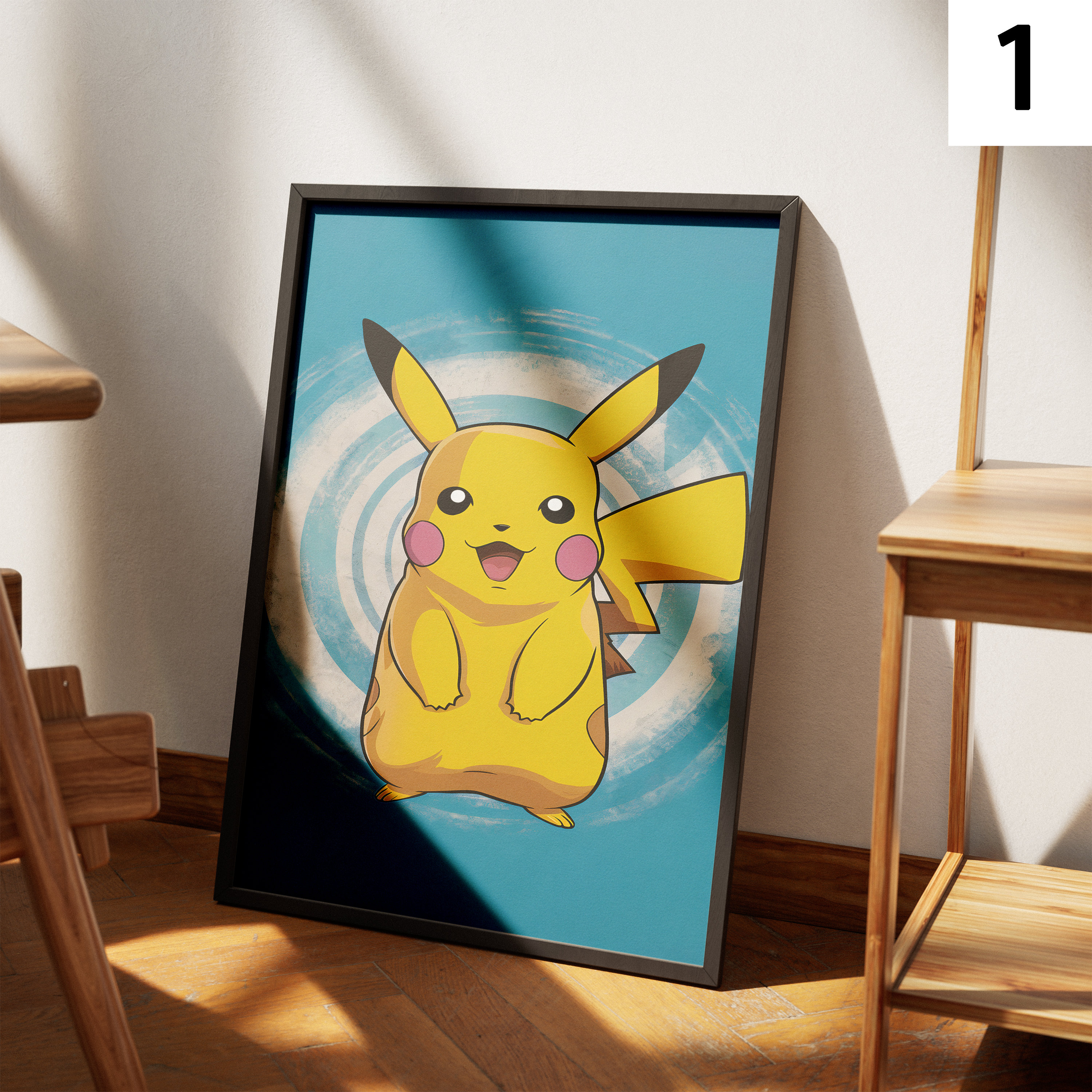 Pokemon Poster Set of 4 Poster Pokemon Wall Art Print Pokemon Travel ...