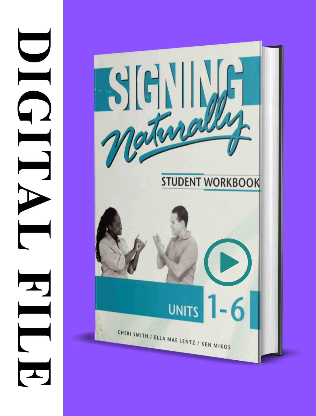 Signing Naturally, ASL Student Workbook, Units 1-6 and Dvds - Etsy