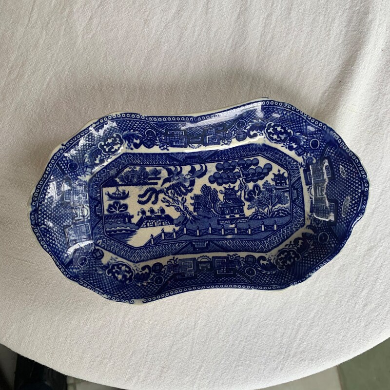 Early Blue Willow - Etsy