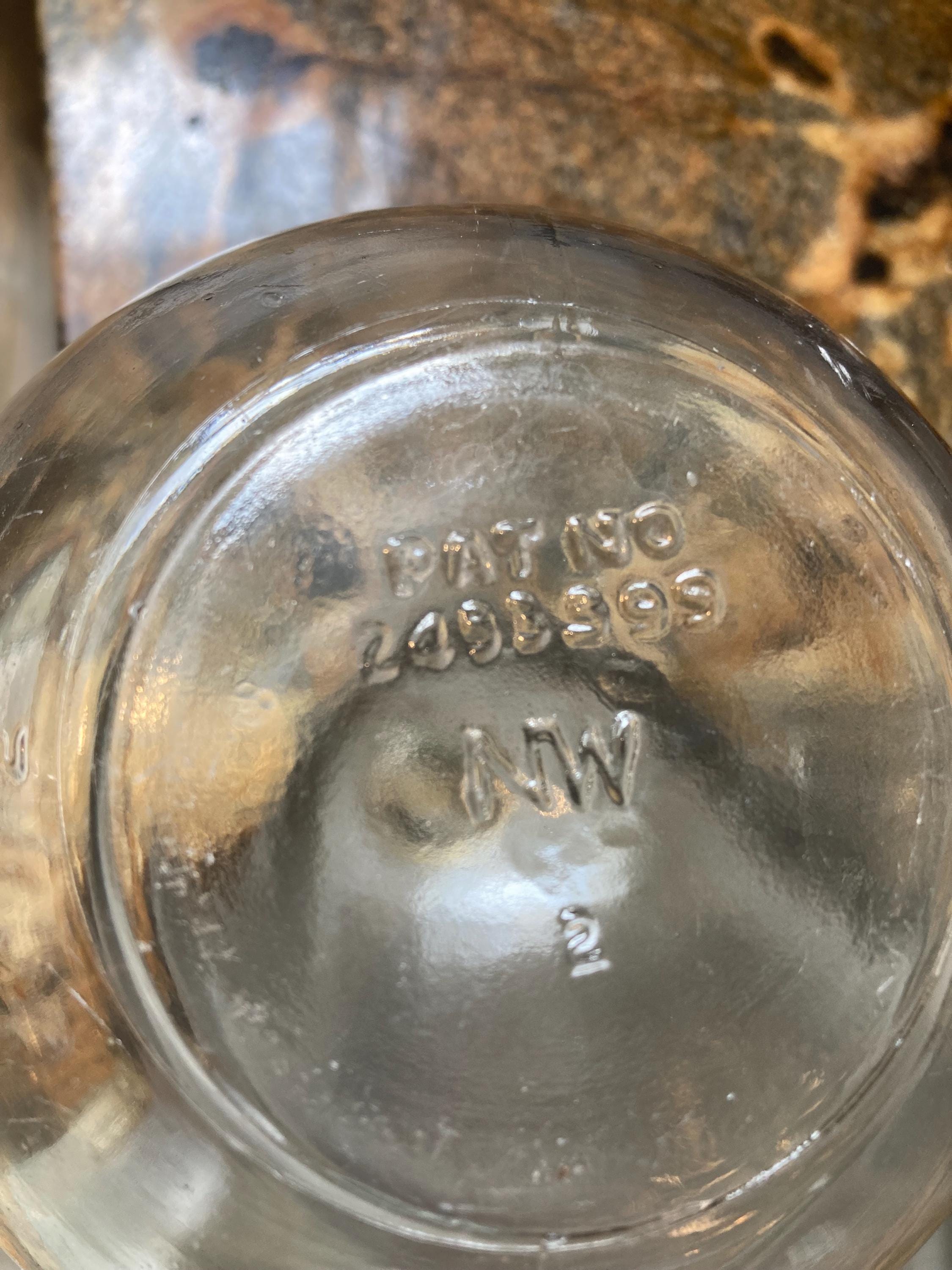 Set of 3 Vintage 51/2 Inch Clear Glass Fishing Floats. Northwestern ...