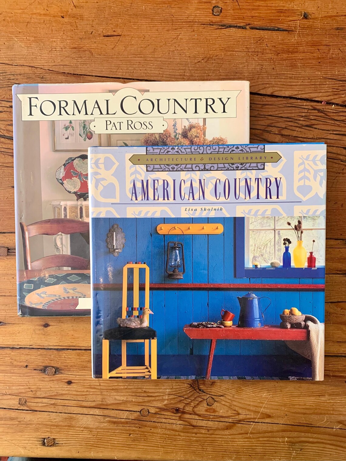 Formal Country and American Country. Hardcover Coffee Table Books - Etsy