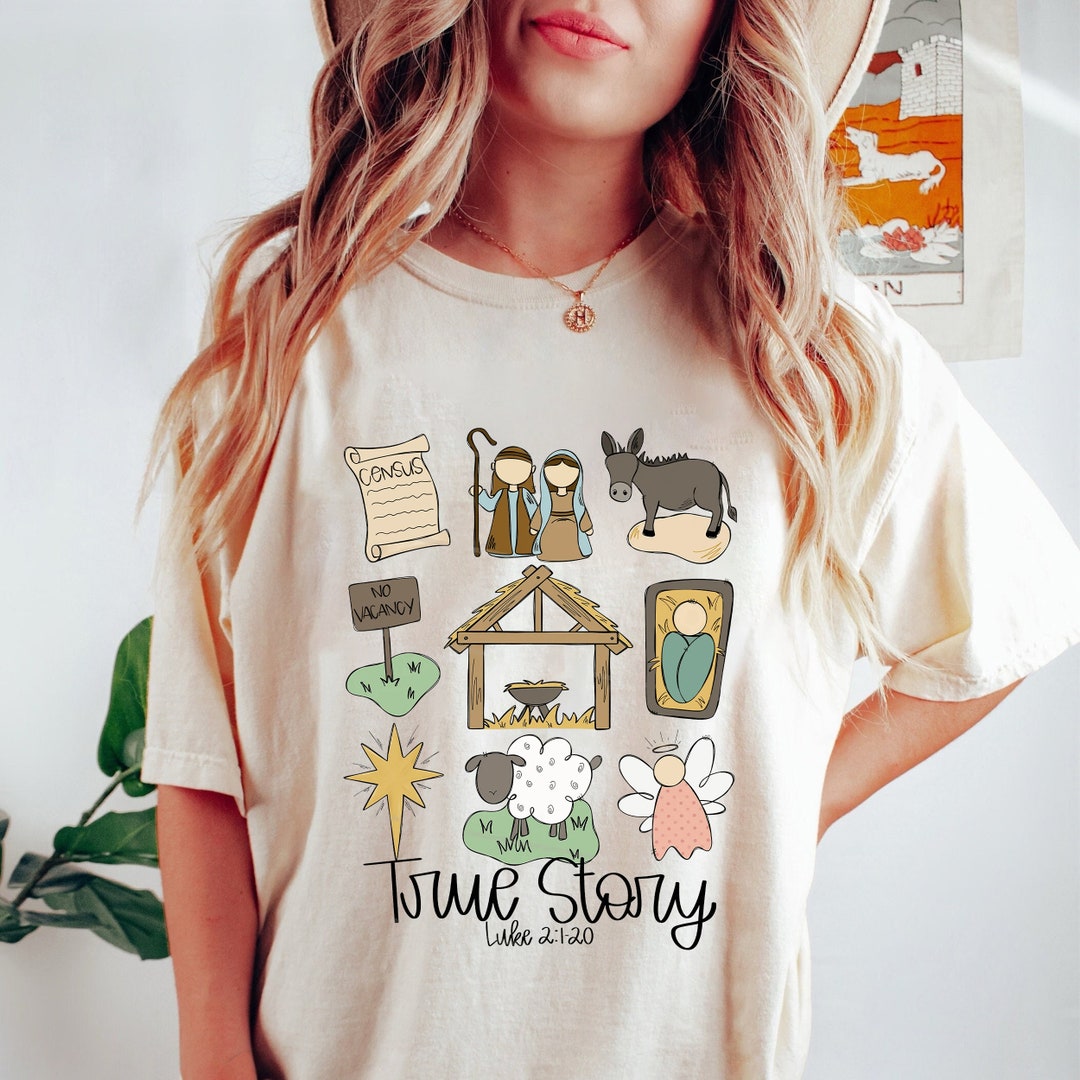True Story PNG Faith Based Christmas Sublimation File - Etsy