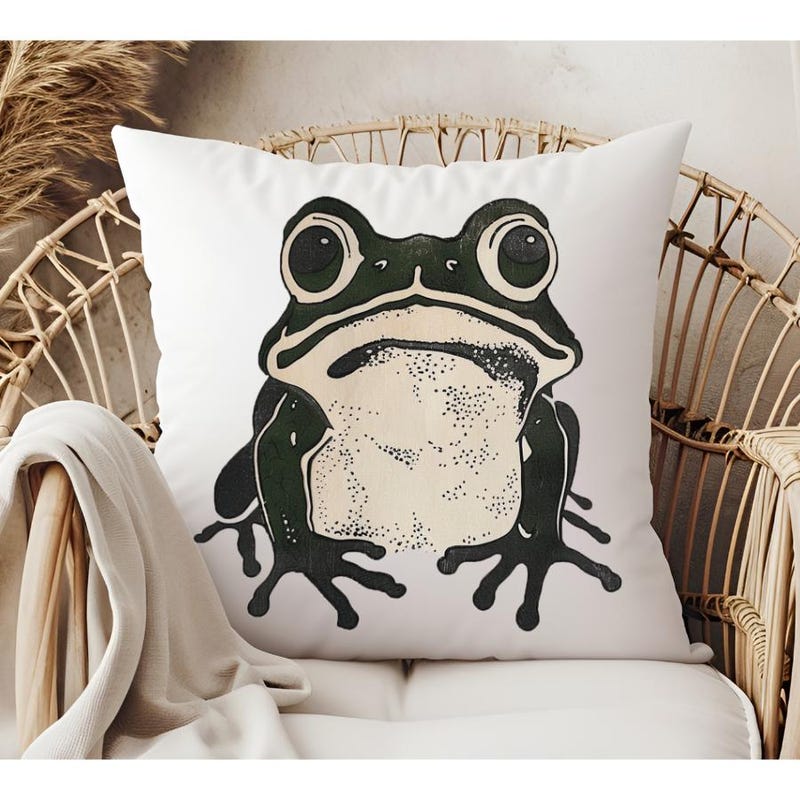 Frog Pillows - Etsy