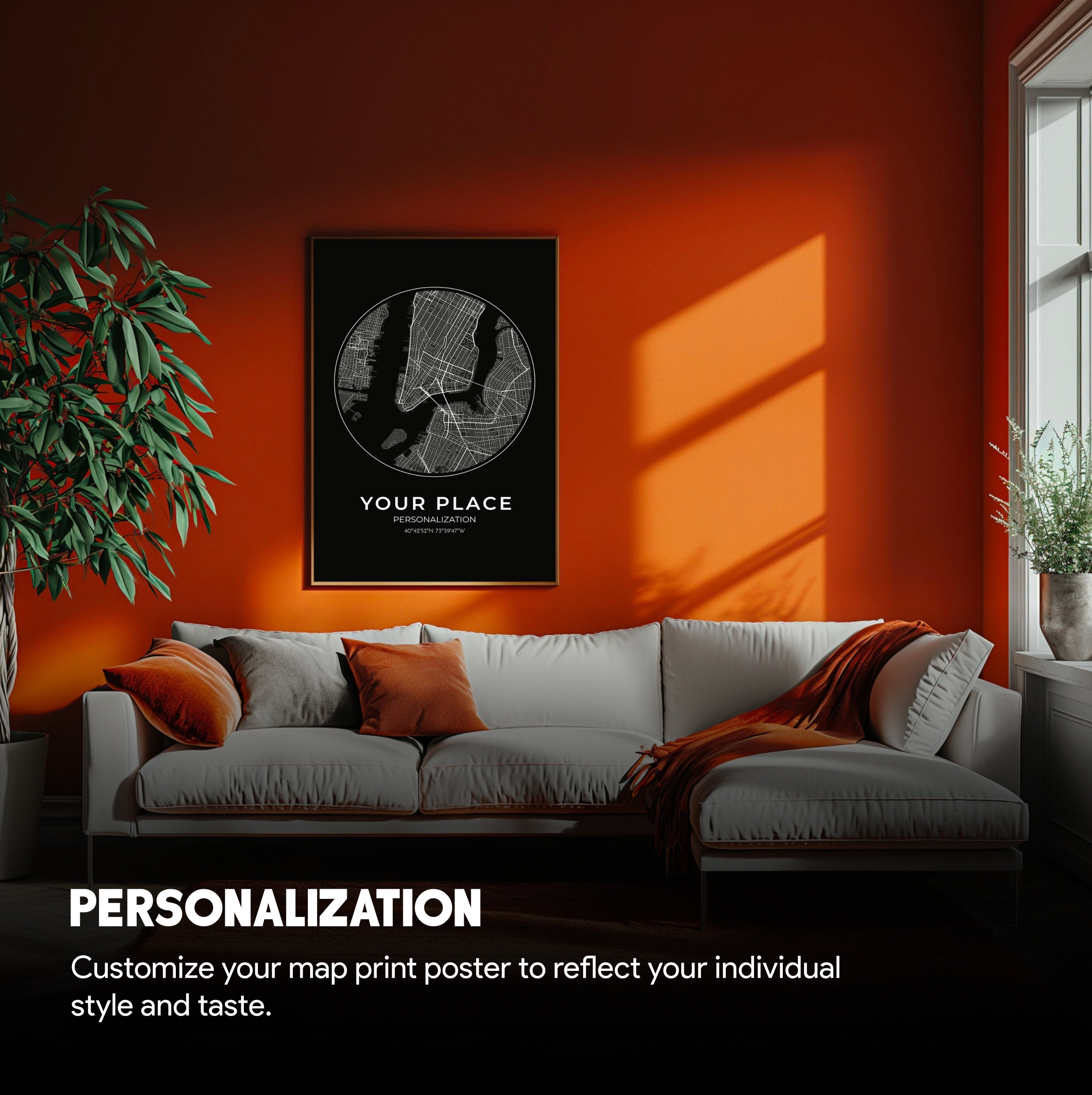 Surat Map Poster, Surat Map Print, Surat City Map Print, Surat Gift ...