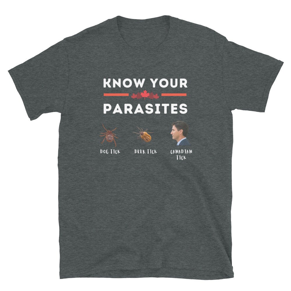 Know Your Parasites, Trudeau Shirt, F Trudeau Shirt, Freedom Convoy - Etsy